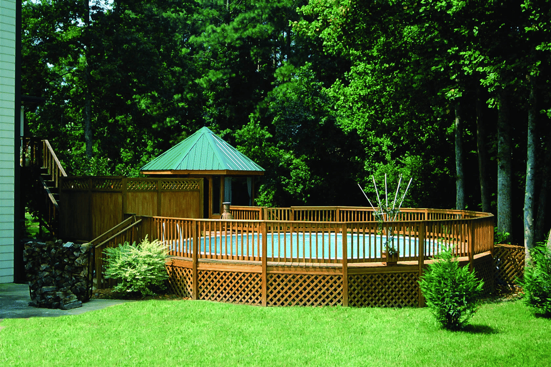 15 Beautiful Above Ground Pool Landscape Ideas to Elevate Your Pool ...